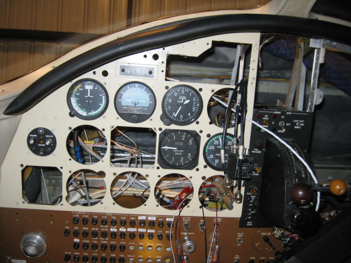 Radios, Autopilot and Instrument Panel – VintageSpartanAircraft.com