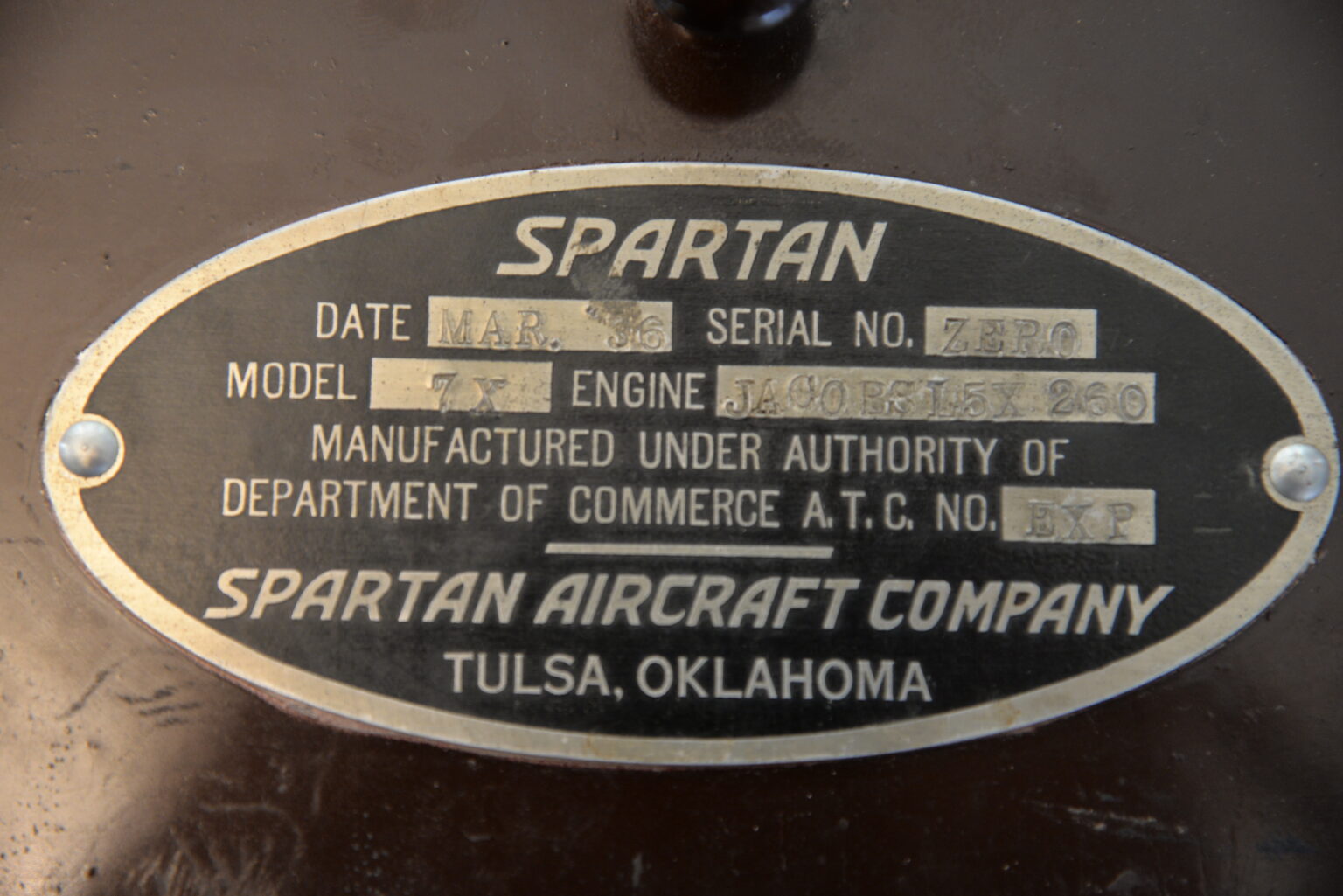 The Golden Age of Spartan – VintageSpartanAircraft.com
